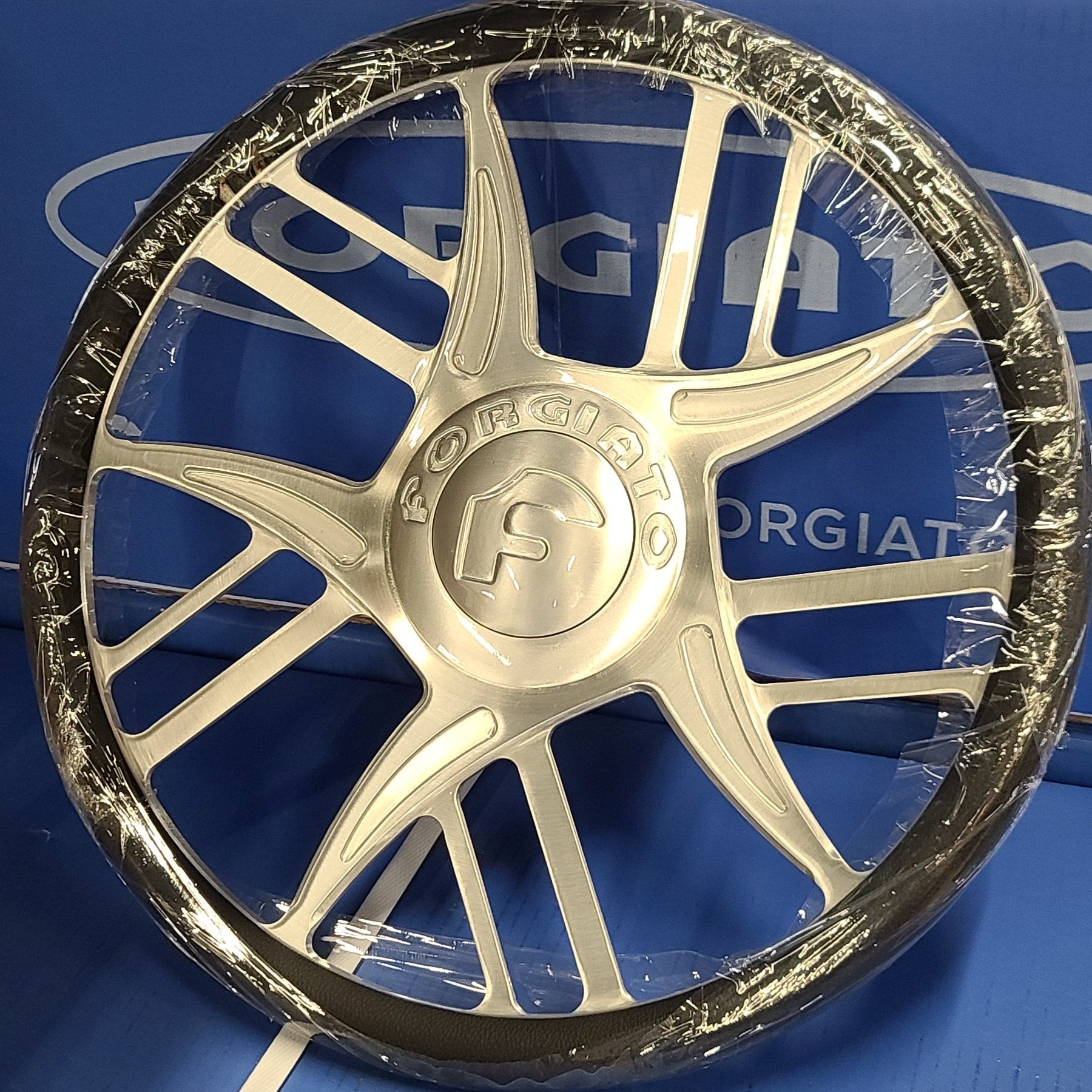 FORGIATO DECIMO BRUSHED STEERING WHEEL – Rim Source