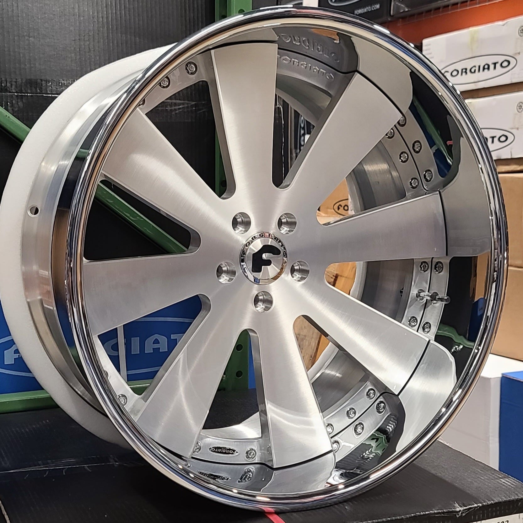 22" OTTO C 5X115 (WIDEBODY) CHARGER CHALLENGER SRT RED EYE HEMI HELLCA ...