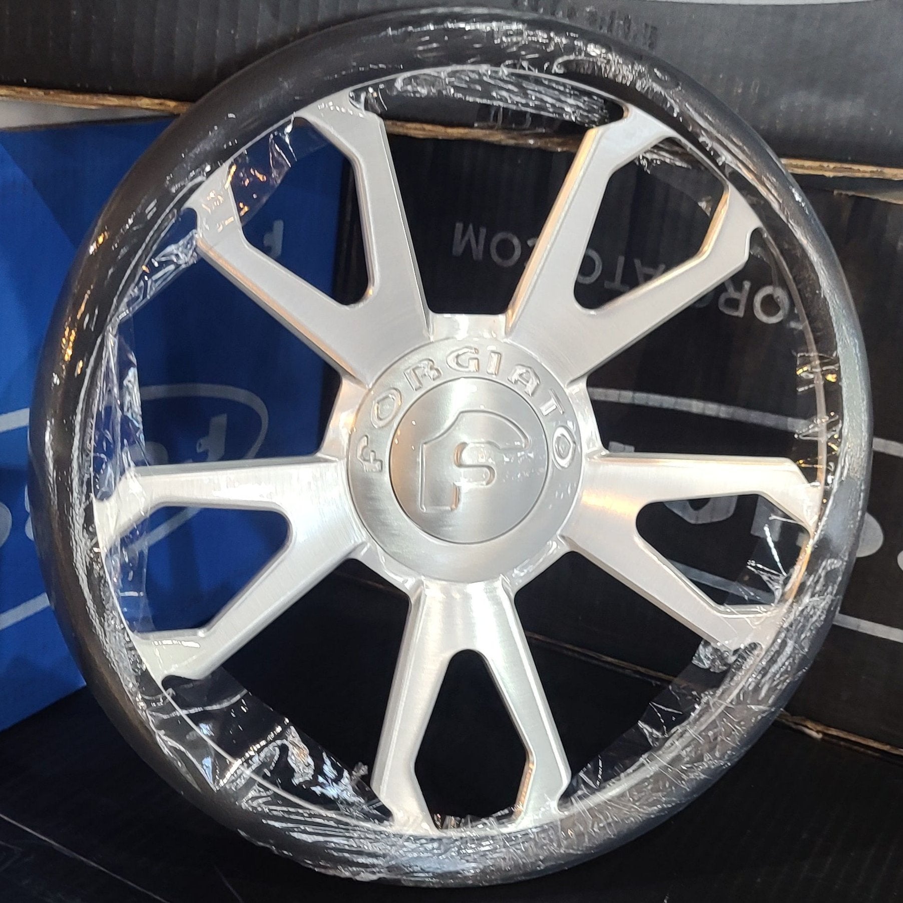 FORGIATO F2.19 BRUSHED STEERING WHEEL – Rim Source