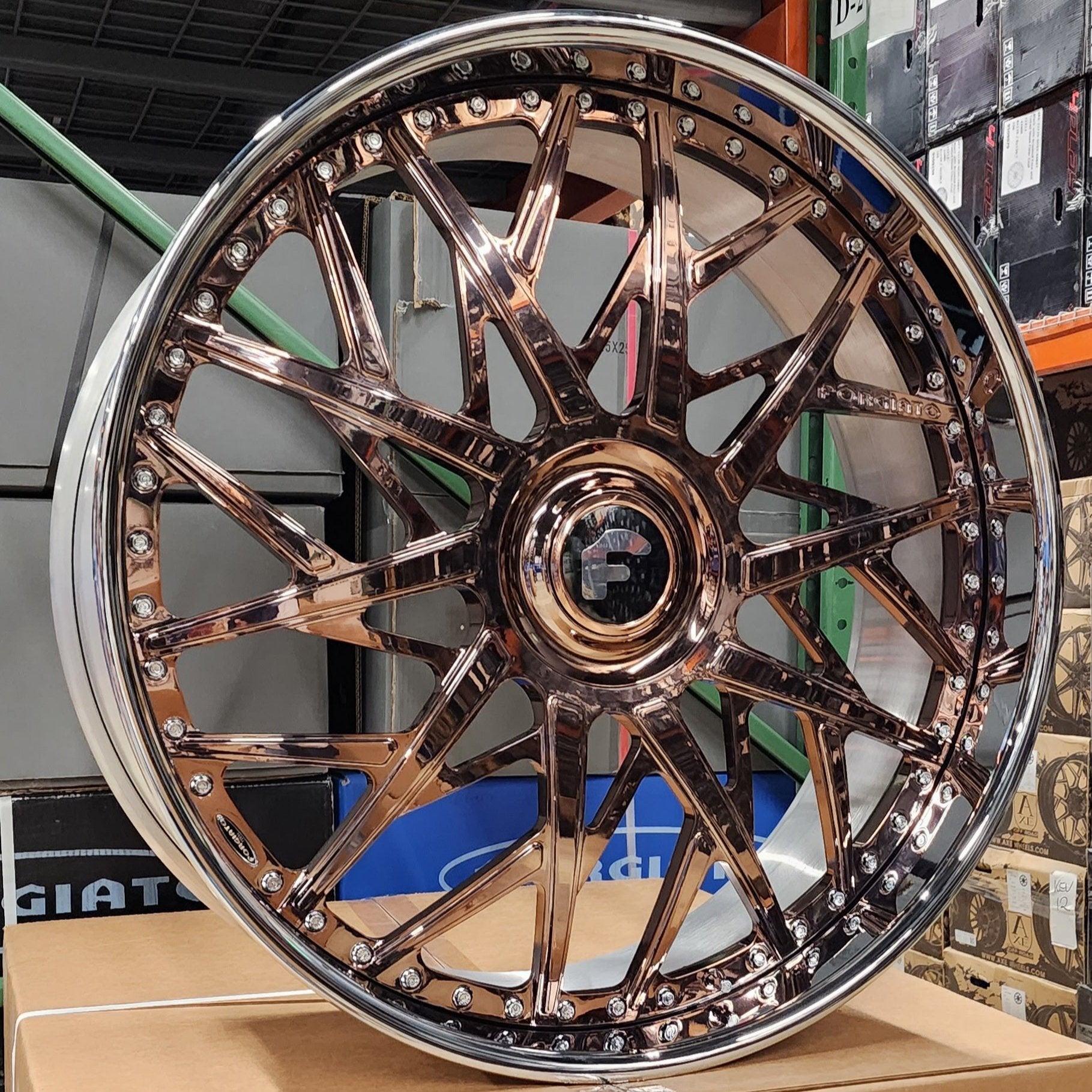 28" FORGIATO BLOCCO DX 6X139.7 FOR CADILLAC ESCALADE DENALI TESLA CYBE ...