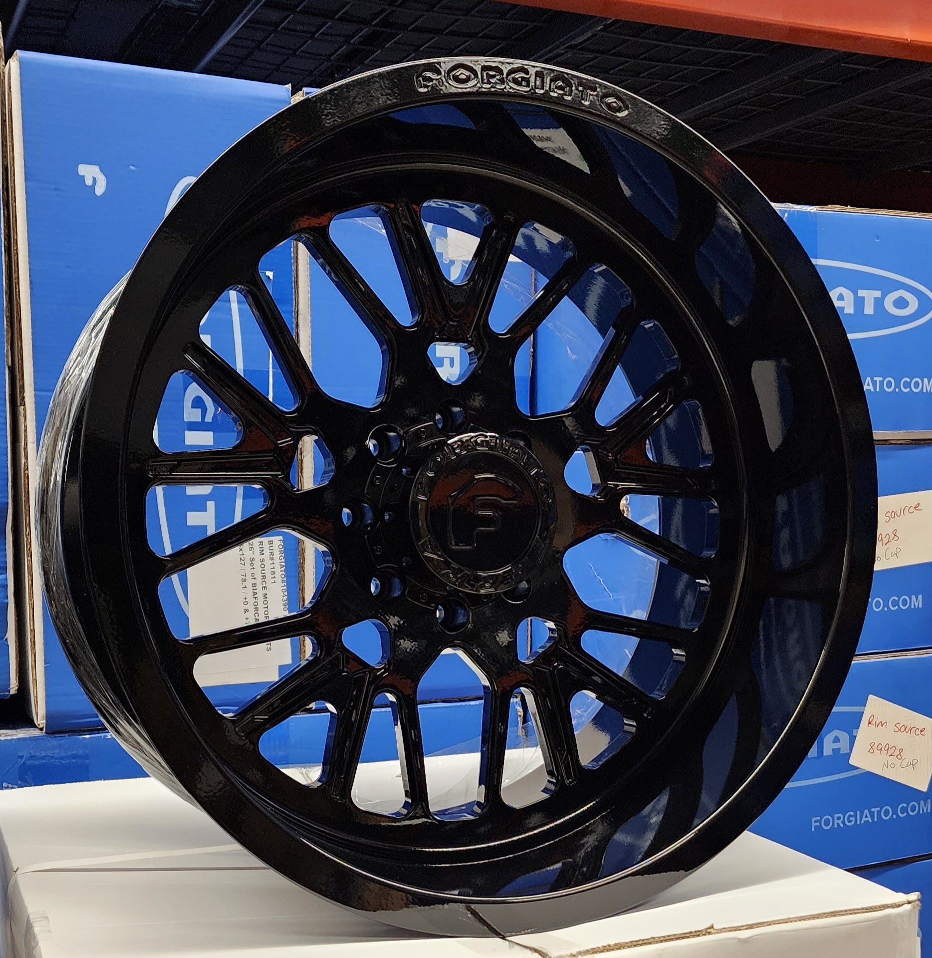 24X12 FORGIATO FRATELLO TERRA 8X170 FOR FORD F250 KING RANCH – Rim Source