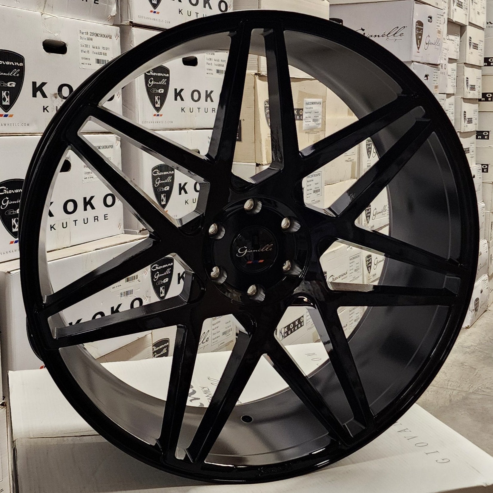26" GIANELLE PARMA 6X139.7 FOR CADILLAC ESCALADE DENALI TESLA CYBER TR ...