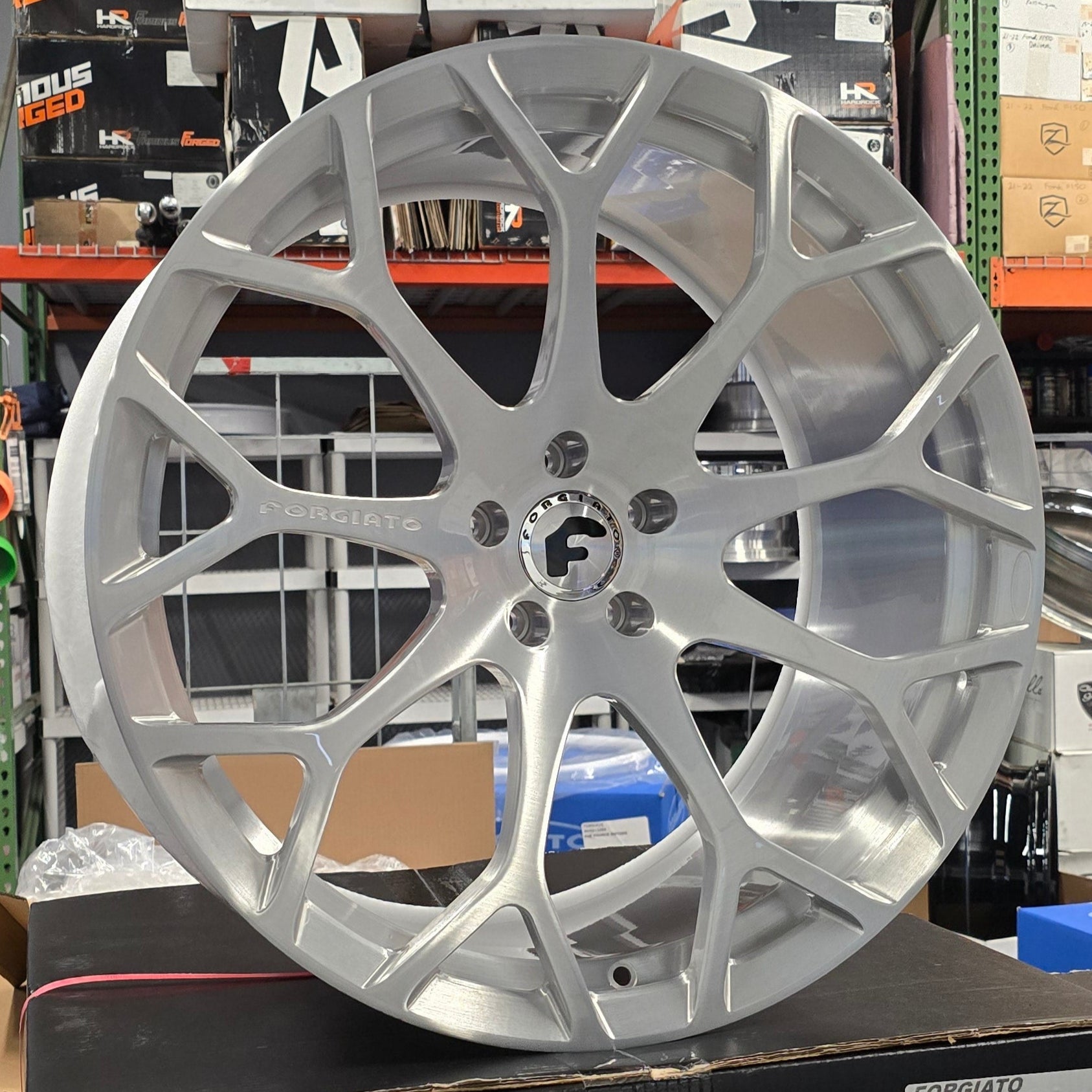 22" FORGIATO DREA M 5X115 FOR DODGE CHARGER CHALLENGER SRT HELLCAT RED ...