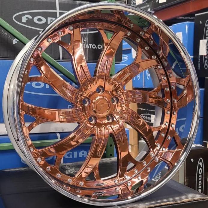 24" FORGIATO C2C-2 5X115 (WIDEBODY) CHARGER CHALLENGER SRT RED EYE HEM ...